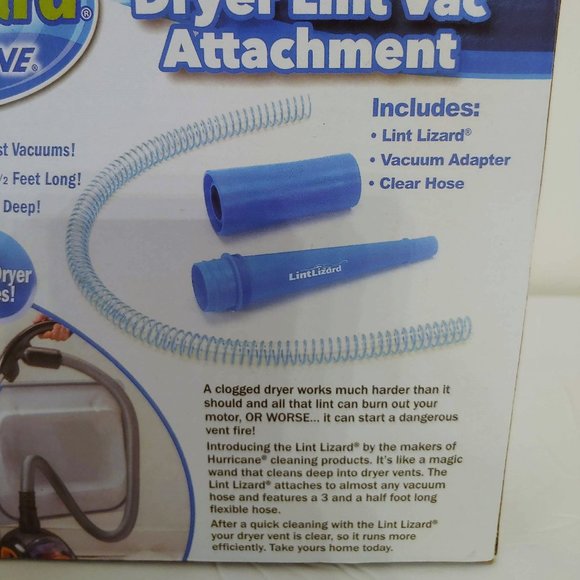 TeleBrands | Other | New Lint Lizard Vacuum Dust Cleaner Hose ...